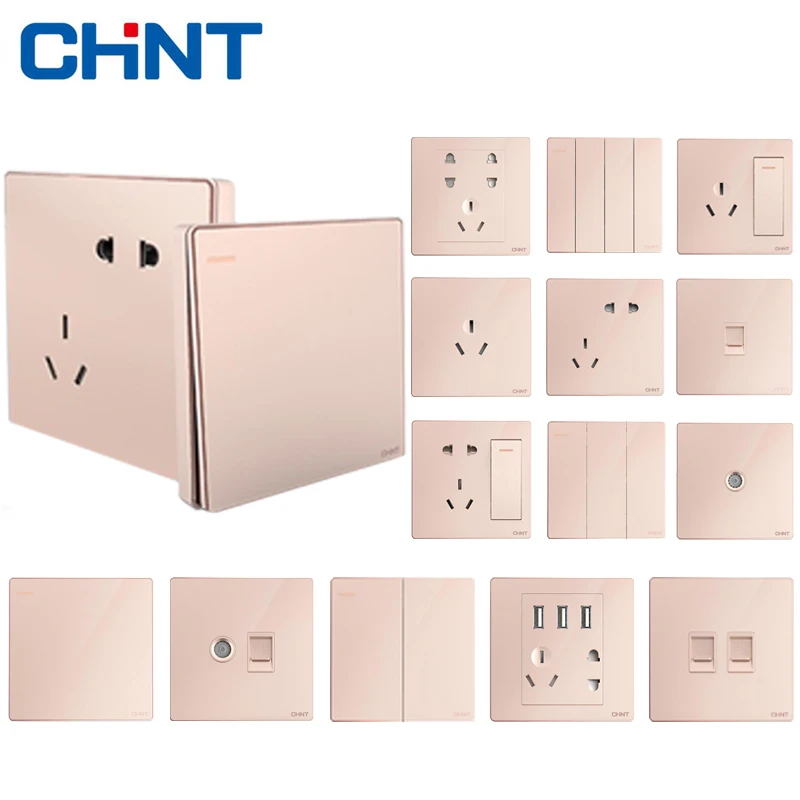 2S Wall type white one opening three hole 16A air conditioner socket ...