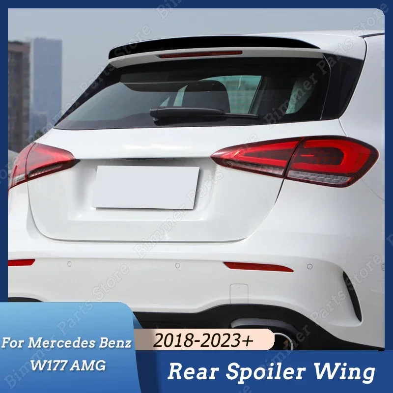 Car-Rear-Trunk-Spoiler-Trim-per-Mercedes-Benz-classe-A-W177-A180-A200 ...