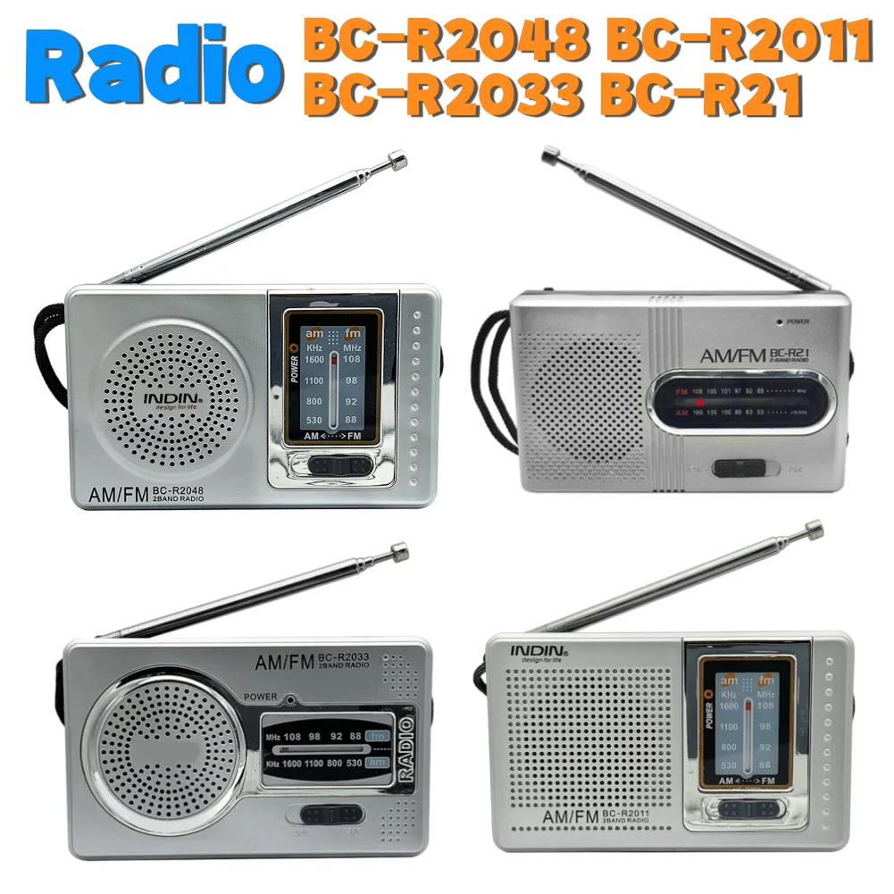 Dual-Band-Portable-Radio-Telescopic-Antenna-Portable-Mini-Radio-Battery ...