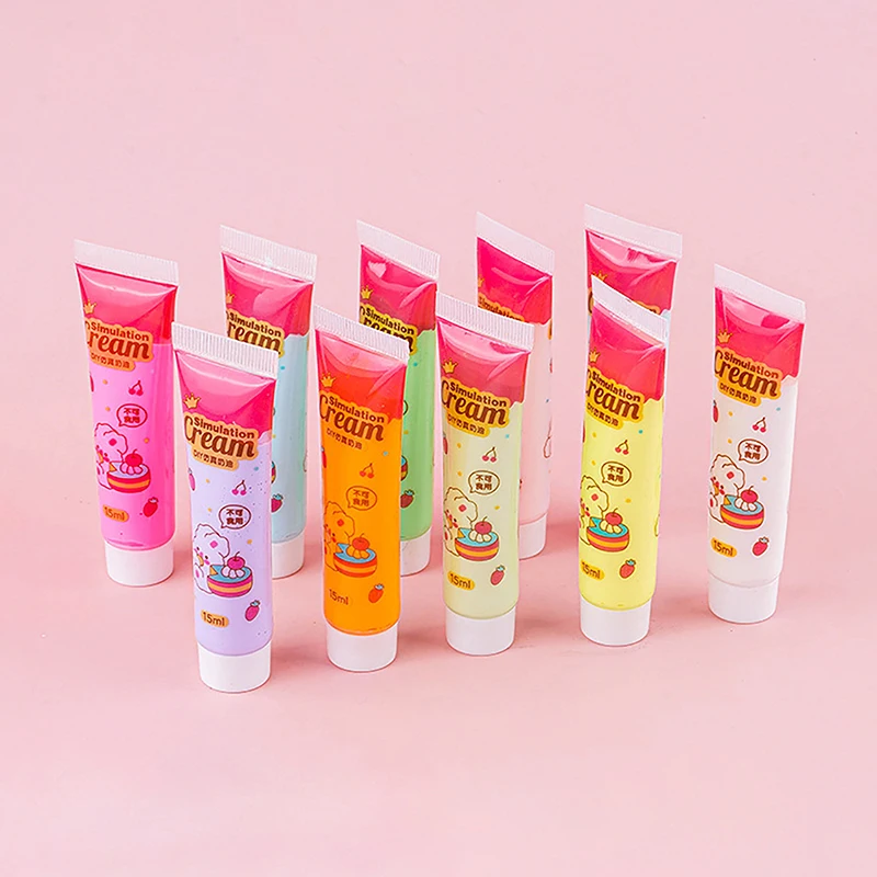 15ML-Bottle-Simulation-Cream-Gel-DIY-Craft-Fake-Whipped-Cream-Clay ...