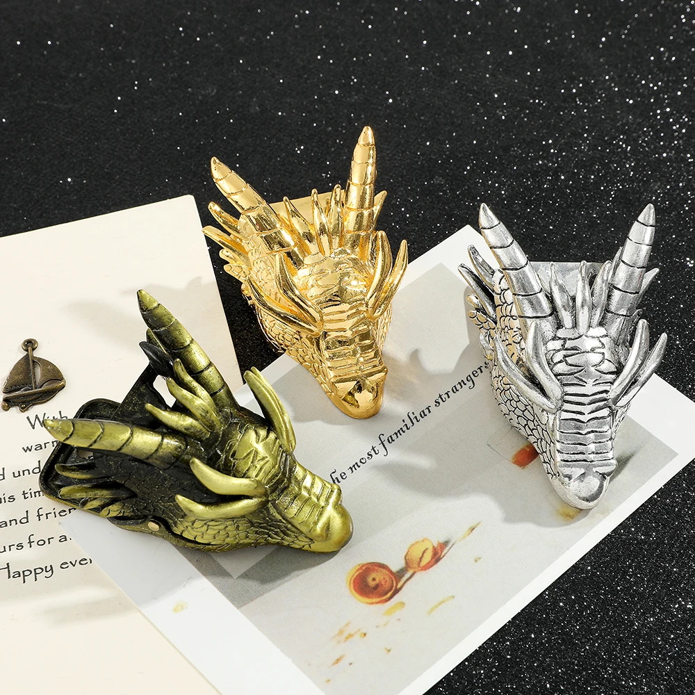 3D-Dragon-Hand-Book-Clip-Retro-Fantastic-Book-Note-Clip-Page-Marker ...