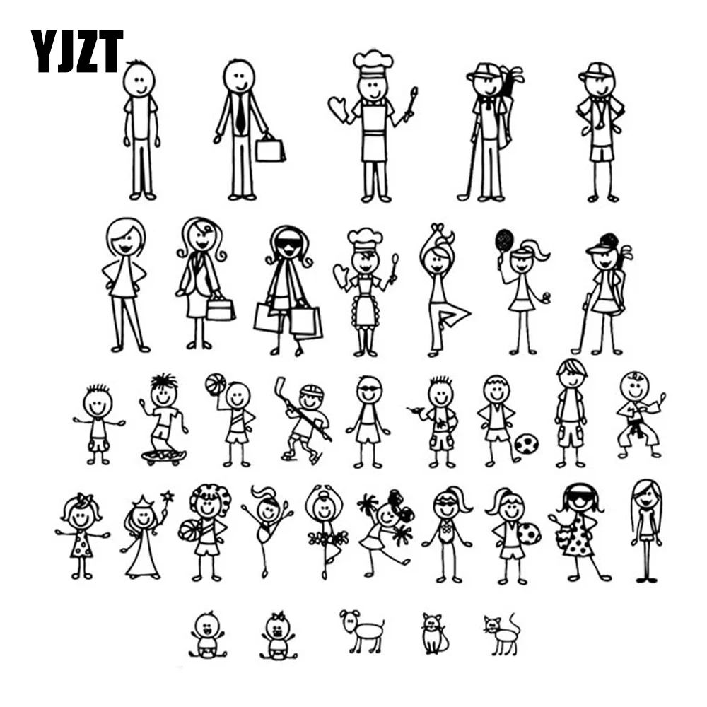 Stick Figure Motorcycle