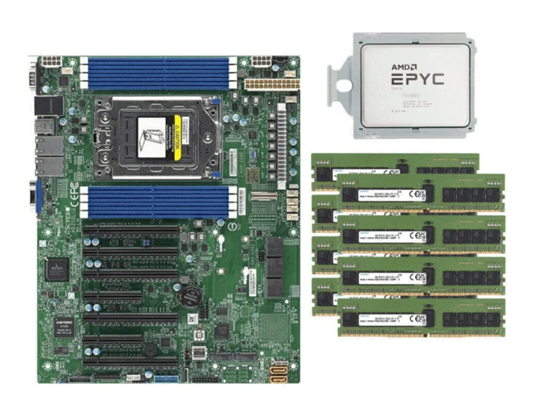 Supermicro-H12SSL-i-Motherboard-AMD-EPYC-7B13-CPU-64-Core-8-32G-256GB ...
