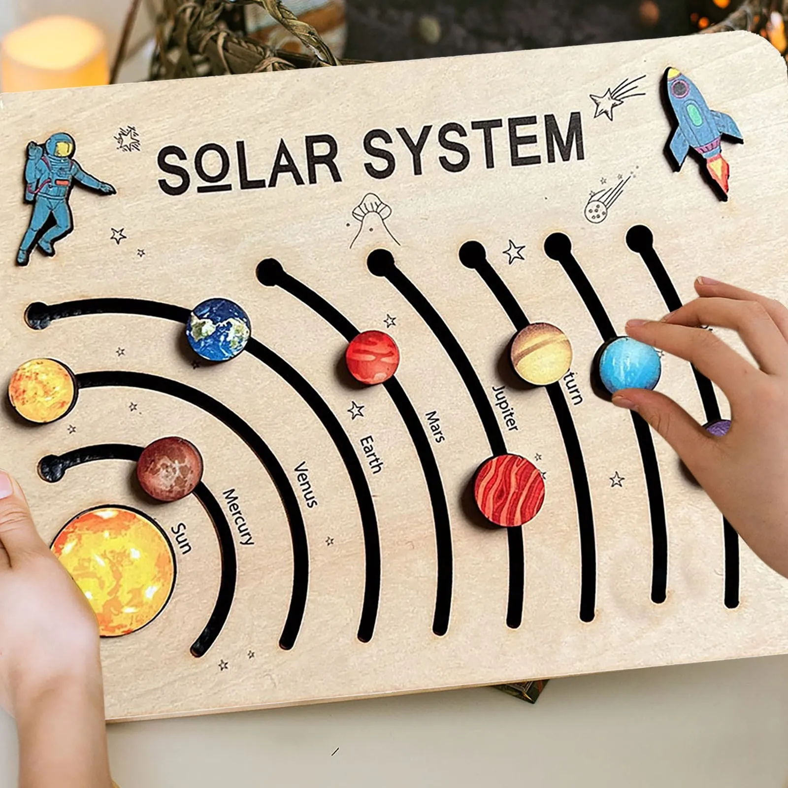 Table Top Solar System Model