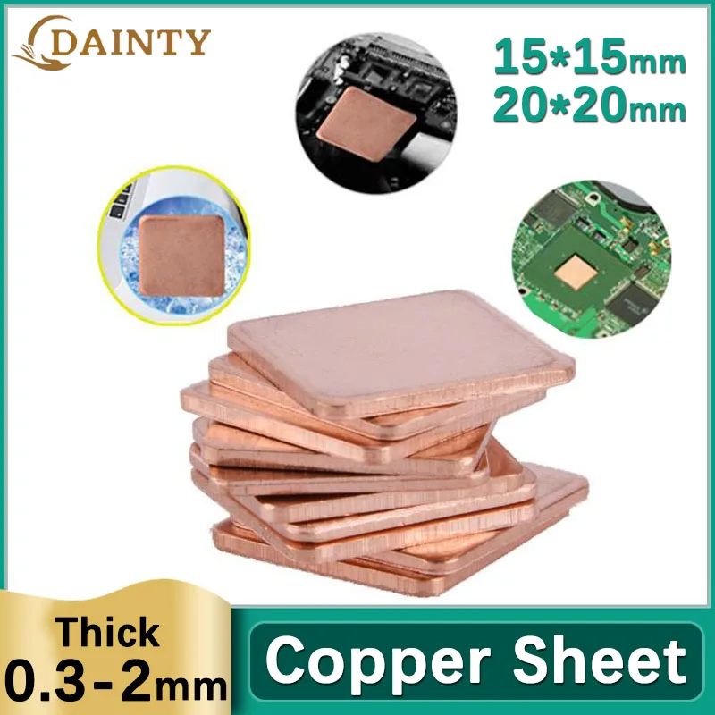 Laptop-Copper-Sheets-Plate-Strip-Shim-Thermal-Pads-Heatsink-Sheet-For ...