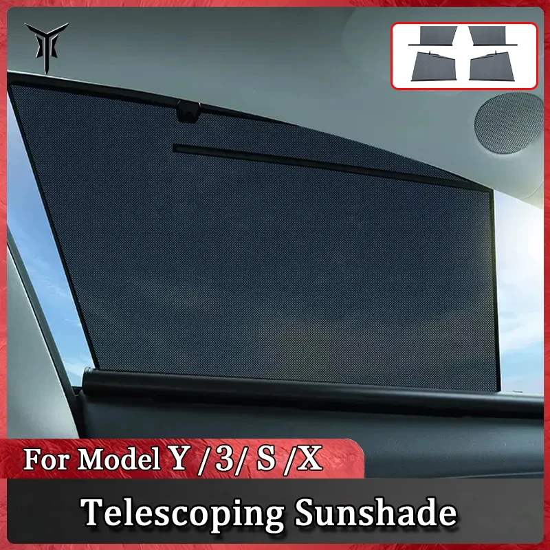 For-Tesla-Model-3-Y-X-S-Car-Side-Window-Sun-Visor-Lifting-Window ...