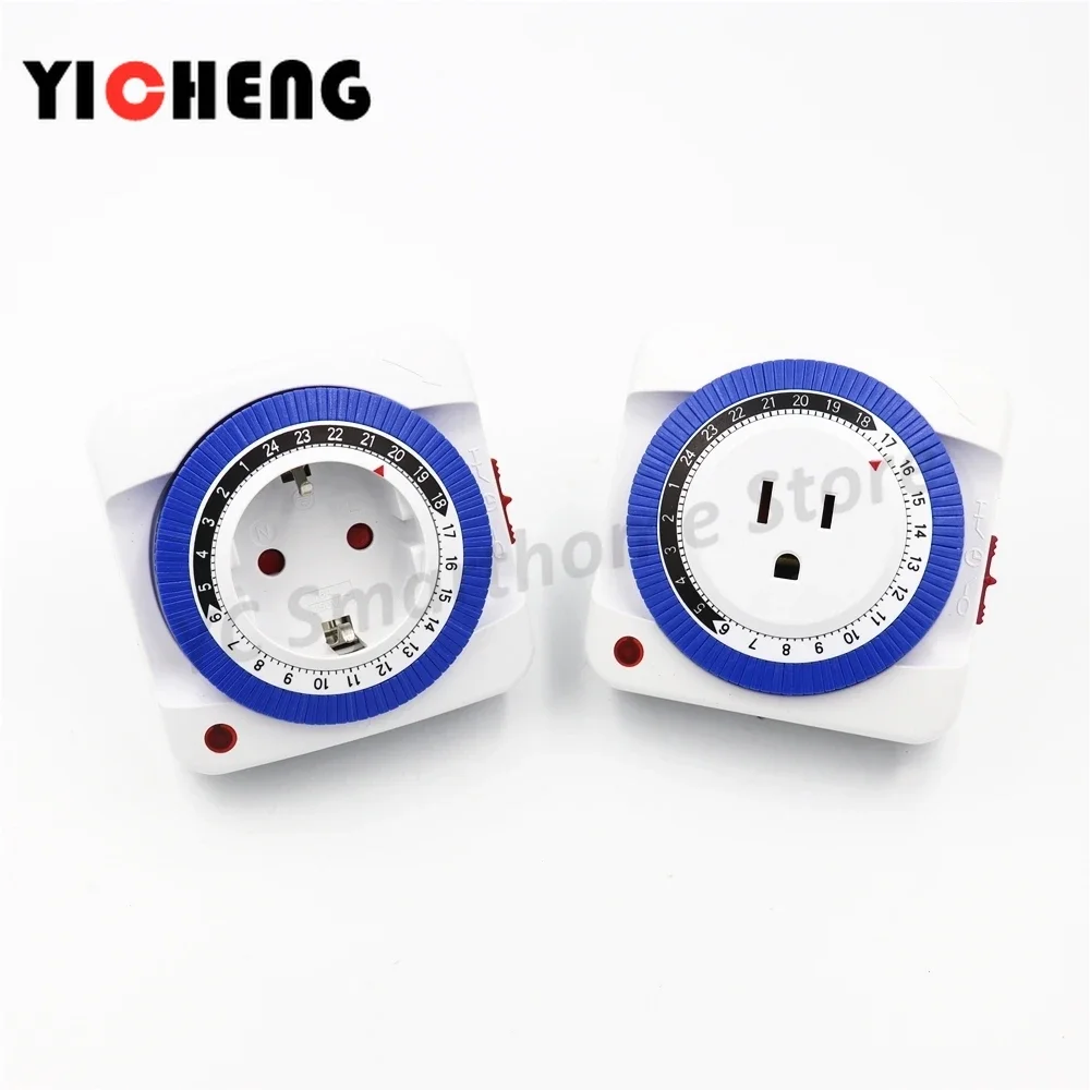 1Pcs-Timing-plug-in-mechanical-socket-EU-US-standard-socket-with-Timing ...