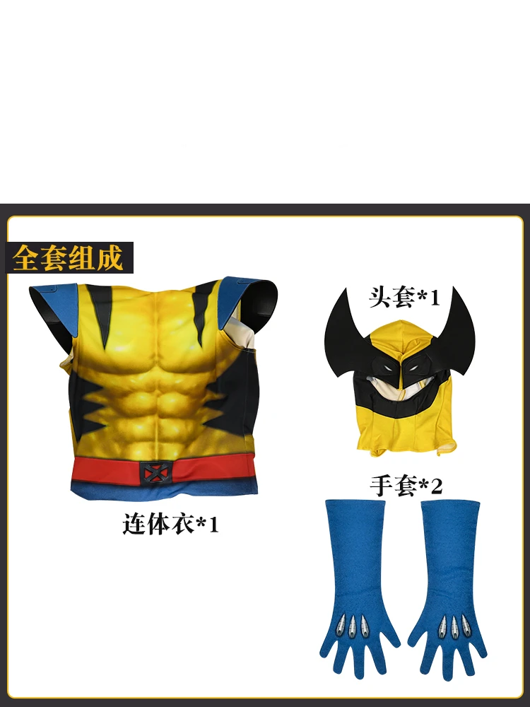 Disfraz De Cosplay De Wolverine