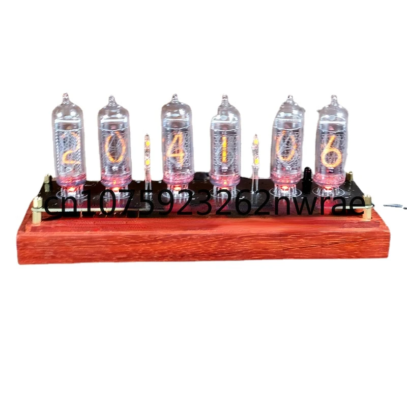 Vintage-clock-Nixie-IN-14-glow-tube-clock-Soviet-Union-IN14-electronic ...