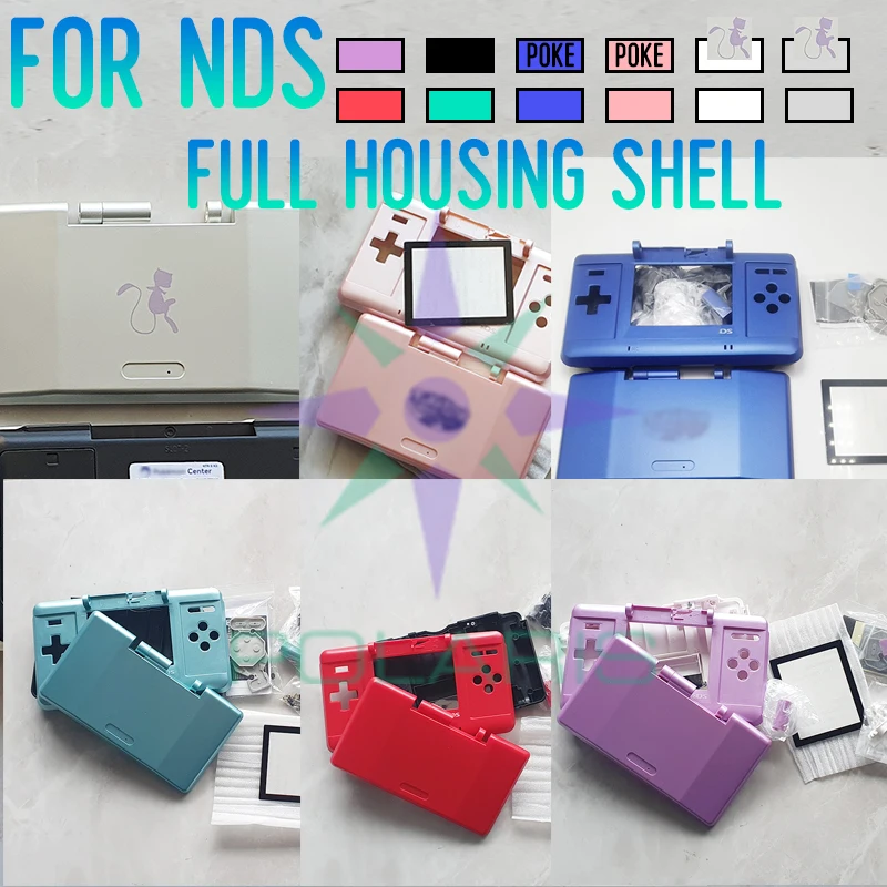 Neues-Ersatz-geh-use-kompletter-Satz-f-r-NDS-Pad-DS-Spiele-konsole-f-r ...