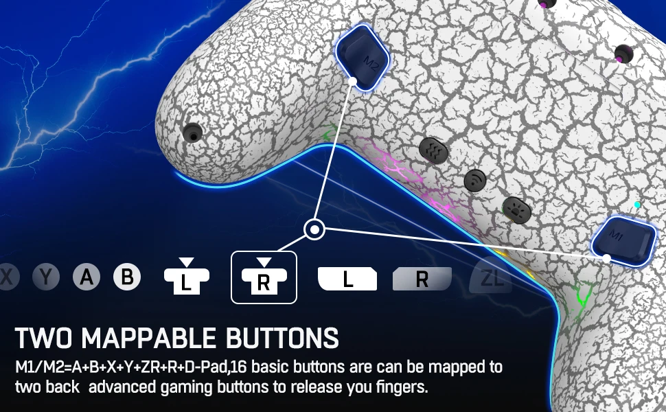 Pro RGB Nintendo Switch OLED Controller - Enjouet