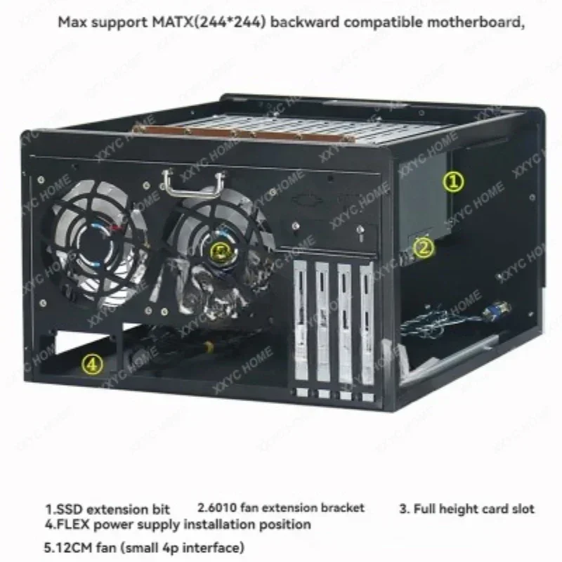 Nieuwe Kantoor Thuis Opslag Hot-Swap Server Chassis Nas Case Sata ...