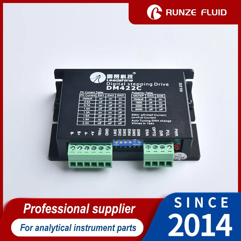 Runze-Digital-Stepping-Drive-DM422C-For-2-Phase-Digital-Stepper-Pulse ...