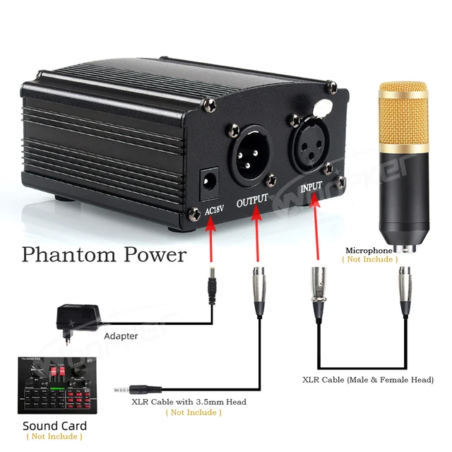Phantom Power For Microphones: What Is It? 42West, An, 55% OFF