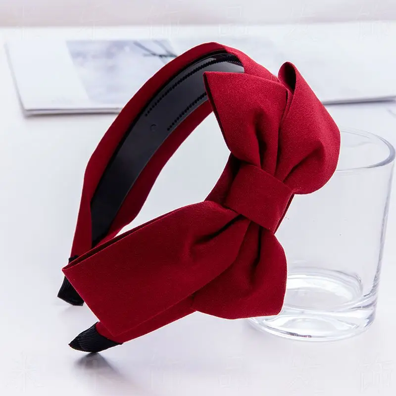 Wine-Red-Stylish-Headbands-for-Women-Korean-Hairband-Women-s-New ...