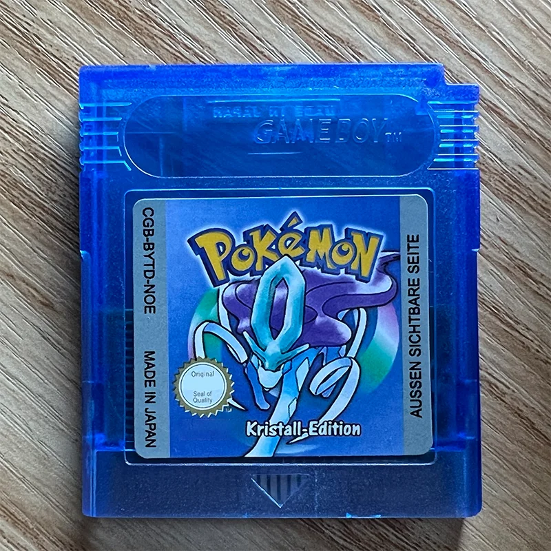 Pokemon Crystal Cartridge