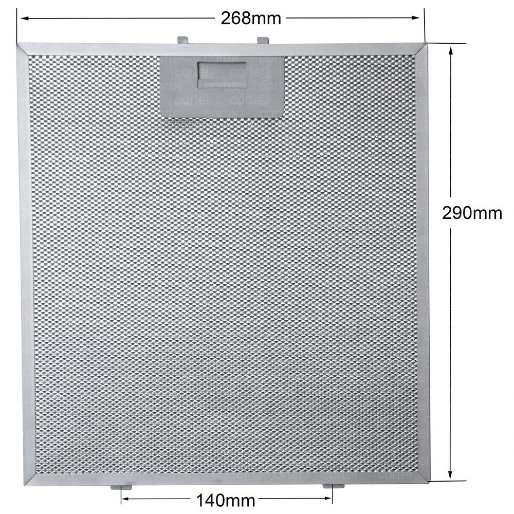 290x268 Mm Cooker Hood Mesh Filter 9194016051, P14yces, P15yceb ...