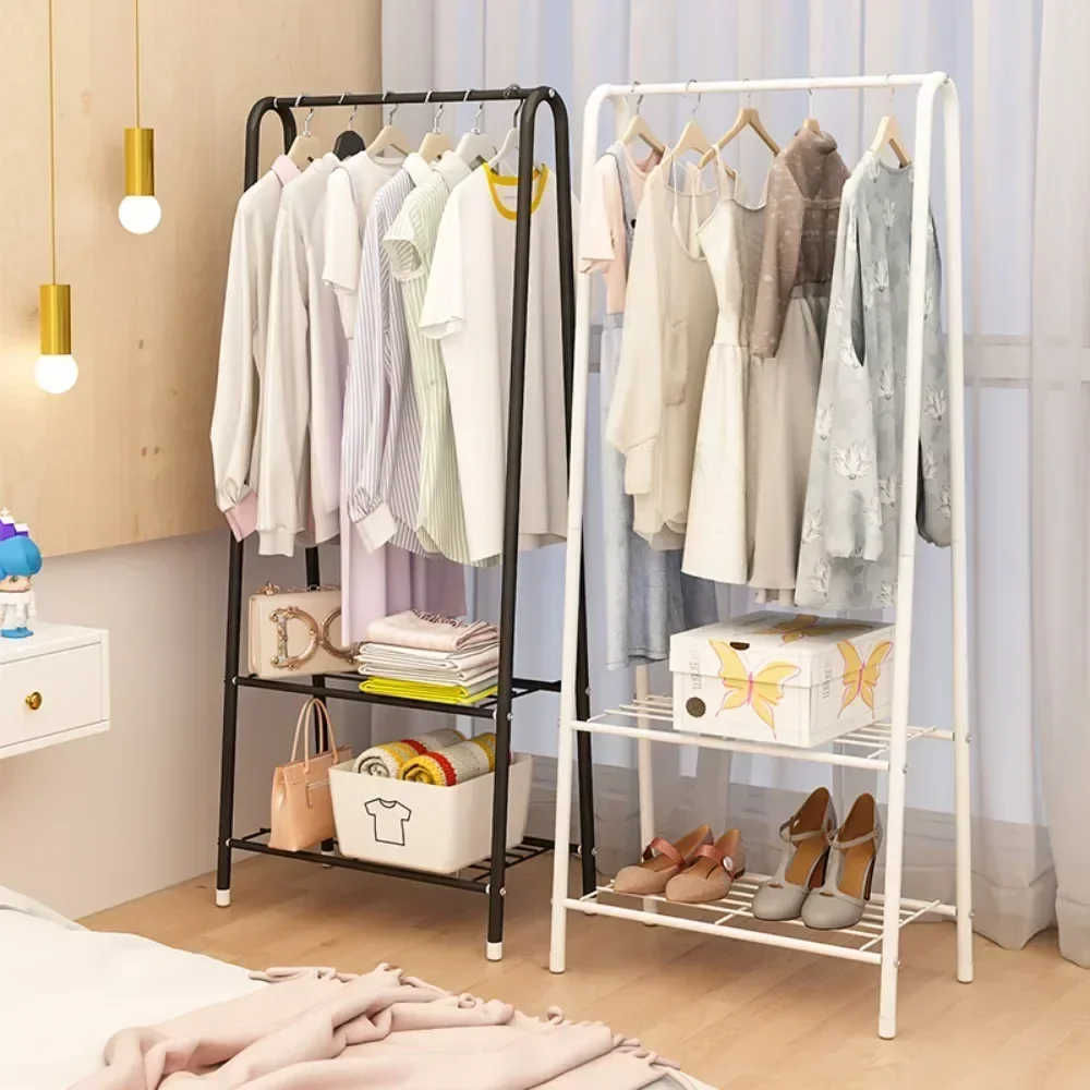 Movable-Coat-Rack-Triangle-Pulley-Clothes-Racks-Simple-Assembly ...