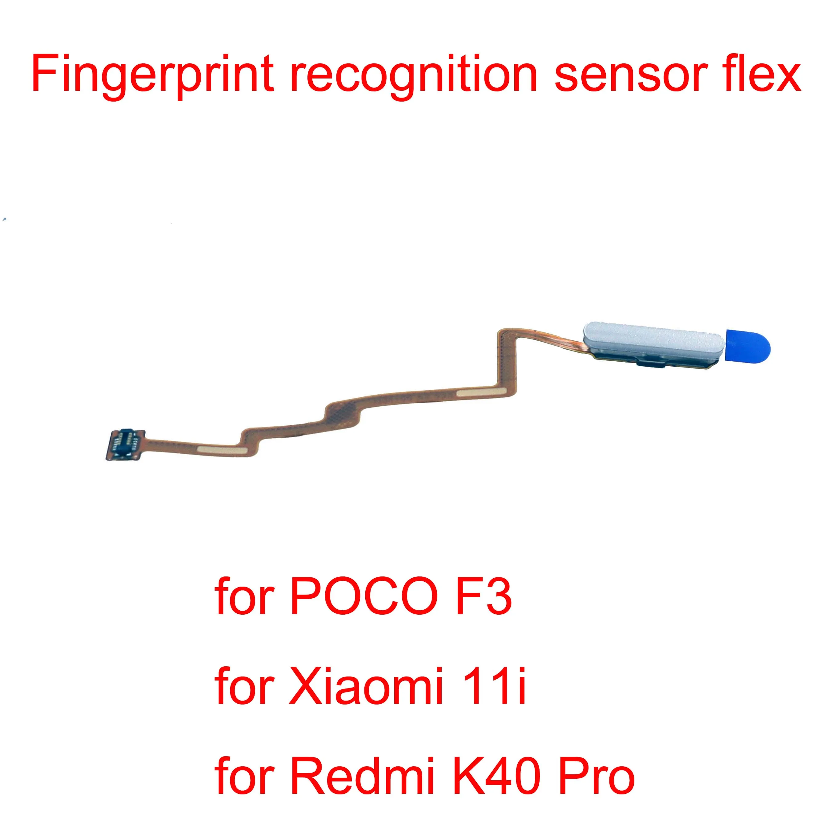 Fingerprint recognition sensor flex for Xiaomi Poco F3/mi 11i/Redmi K40 ...
