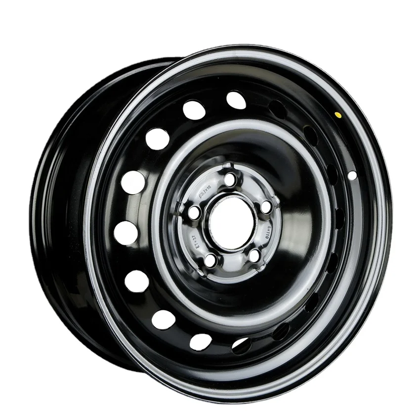 Wheelsky-675506-16-Inch-16X6-5-PCD-5x110-Black-E-coating-Steel-Rim ...
