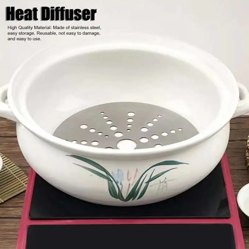 Heat Diffuser Stainless Steel Induction Cooktop Converter Disk for Gas ...