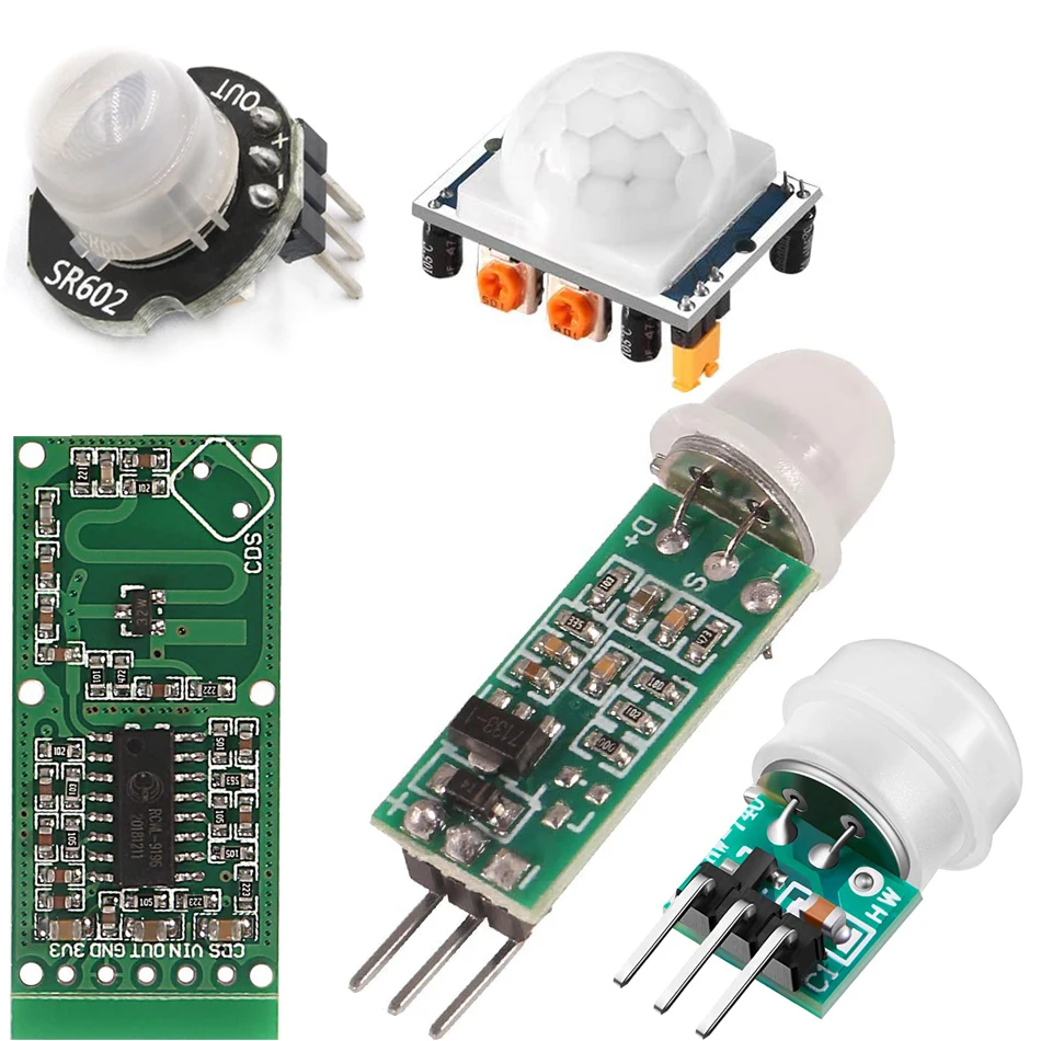 Hc-sr501 Hc-sr505 Am312 Sr602 Adjust Ir Pyroelectric Infrared Mini Pir ...