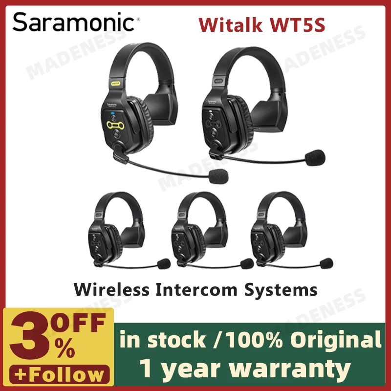 Saramonic-Witalk-WT5S-Full-Duplex-Communication-Wireless-Intercom ...