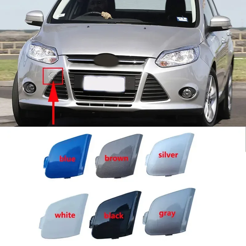 For-Ford-Focus-MK3-2012-2013-2014-Car-Front-Bumper-Tow-Hook-Cover ...