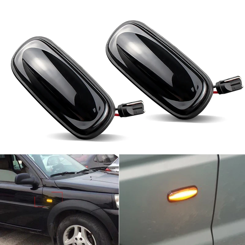2Pcs-Amber-Car-LED-Side-Marker-Light-Turn-Signal-Lamp-For-Land-Rover ...