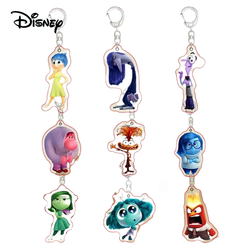 Disney-Inside-Out-2-Anime-Chaveiro-Kawaii-Desenhos-Animados-Bonitos ...