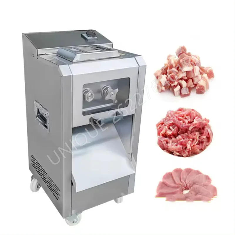Fully-Automatic-Fresh-Beef-Slicer-Cutter-Cube-Commercial-Electric ...
