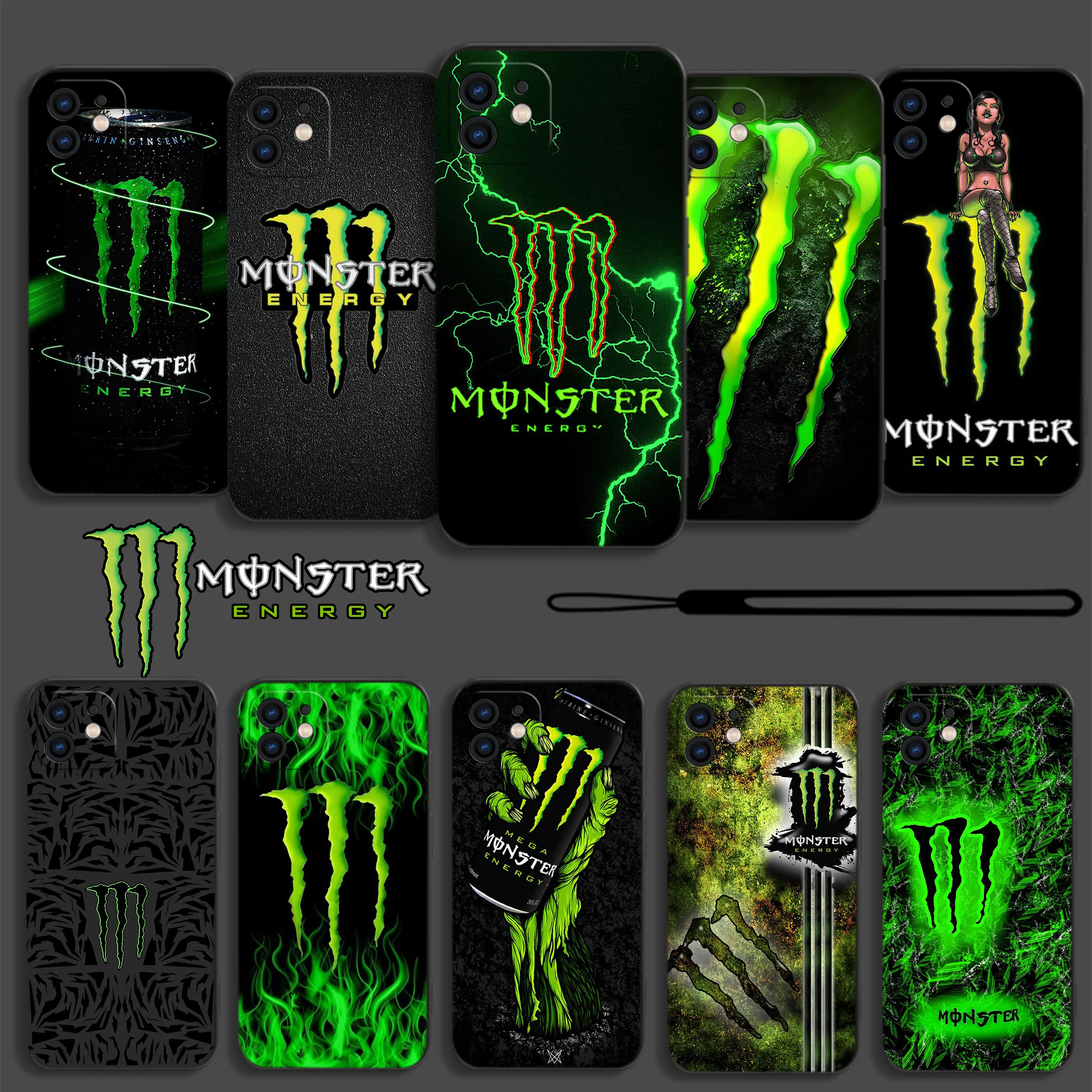 Hot-Monsters-Energys-Phone-Case-For-iPhone-15-14-13-12-11-Pro-Max-Mini ...