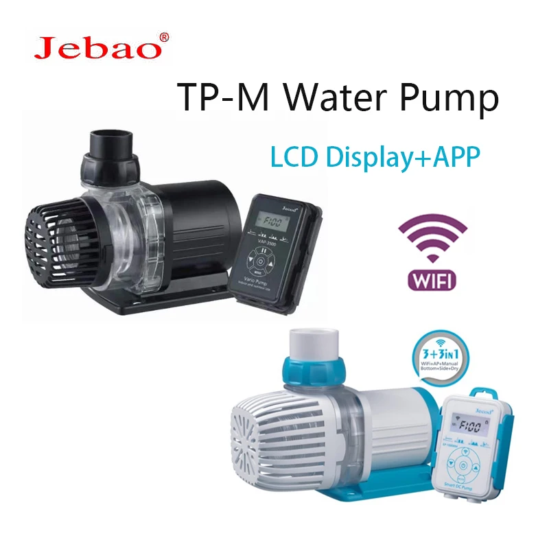 2023-Jebao-Jecod-aquarium-EP-submersible-pump-LCD-display-WIFI-fish-tank-inverter-silent-top ...