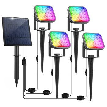 Super Bright Solar Landscape Spotlights - Lighting4Home