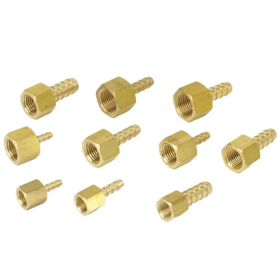 Brass Drop Ear Elbow 5-Pack: 3/4" PEX X 1/2" Female NPT Threaded Drop ...