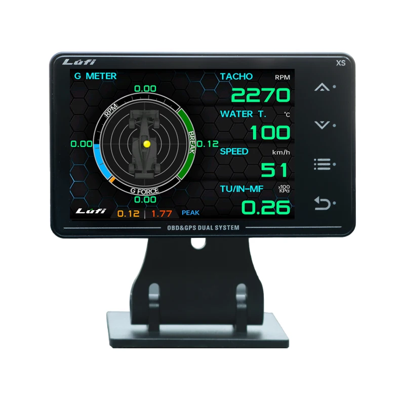 LUFI-XS-Multi-function-Digital-Gauge-OBD-GPS-Turbo-Boost-Oil-Pressure ...