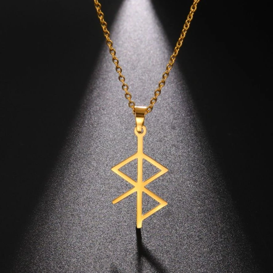 Pendants Amulets Runes | Love Viking Runes | Pendant Rune Stainless ...