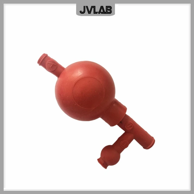 Glass Pipette With Rubber Bulb