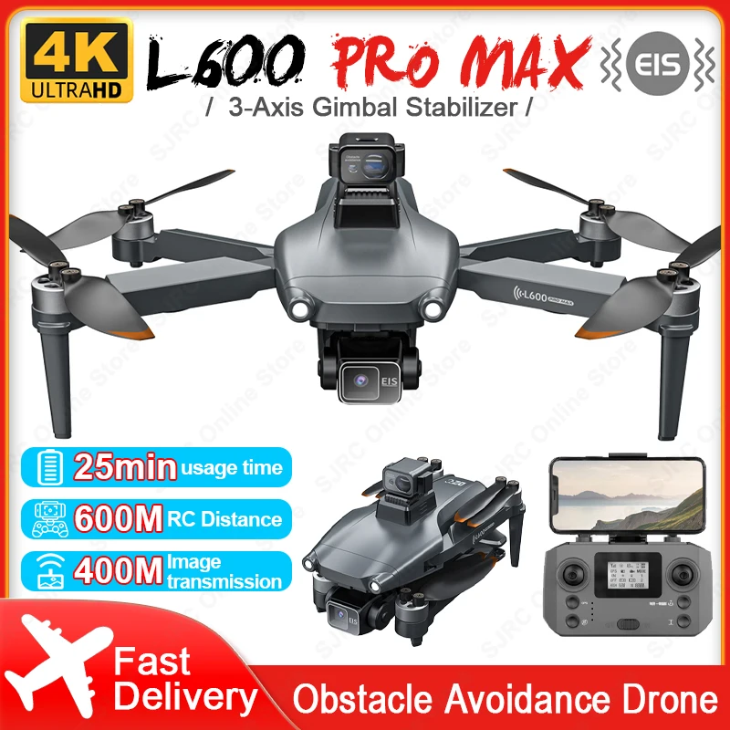 L600-Pro-Max-GPS-Drone-Laser-de-360-Graus-Evitar-Obst-culos-Drones-FPV ...