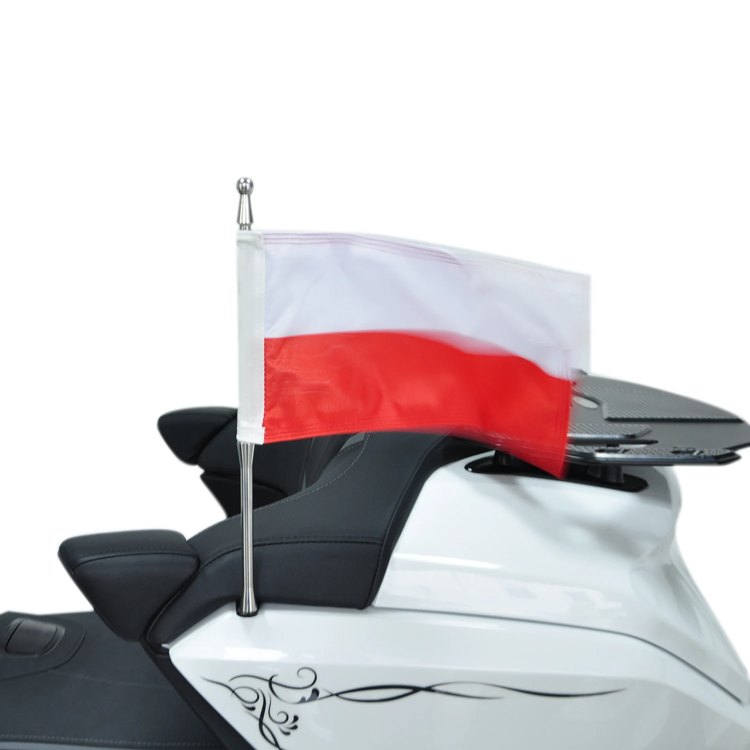 Panical-Poland-Passenger-Rear-Trunk-Flag-Set-Flagpole-Kit-For-Honda ...
