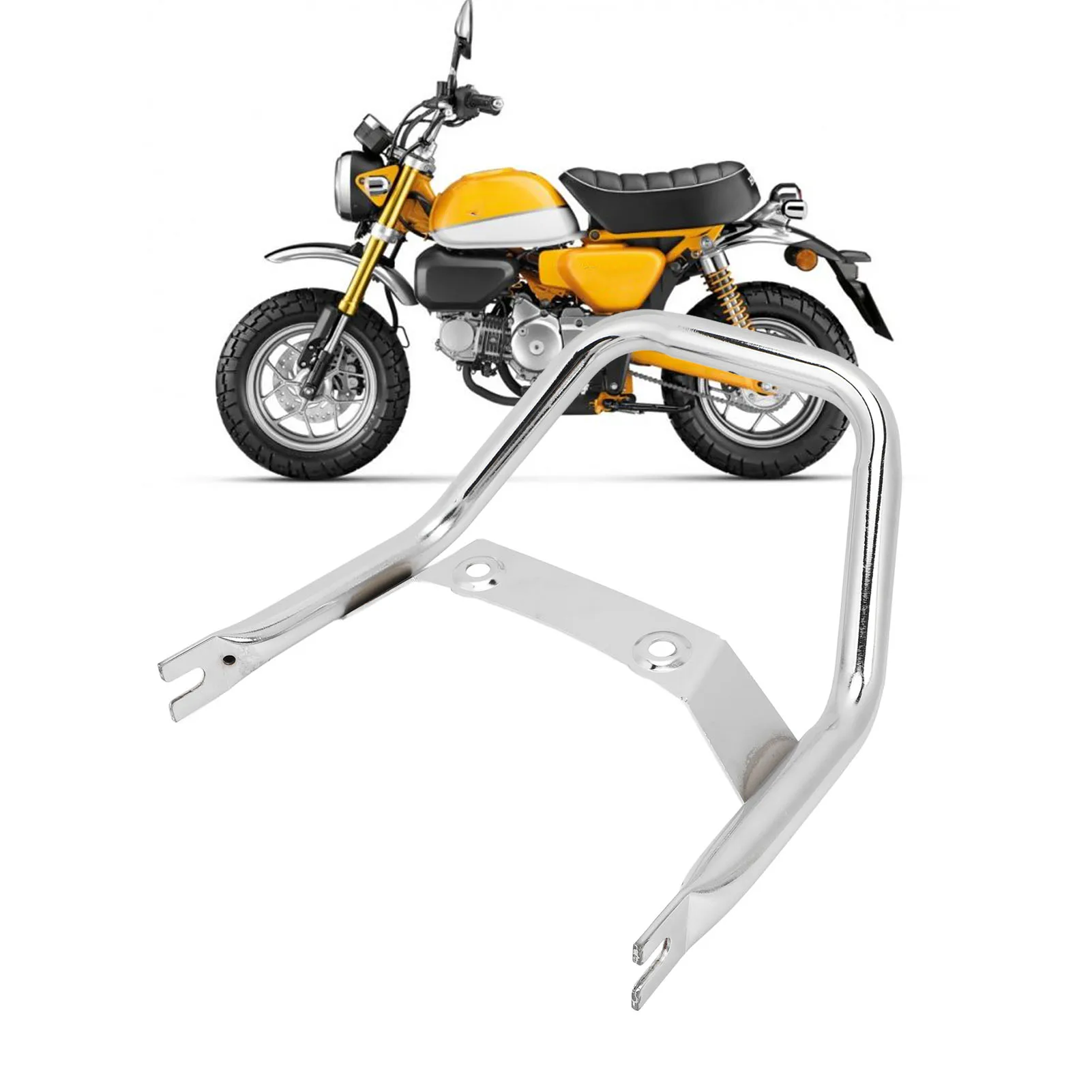 Motorcycle Passenger Hand Rail Armrest Iron Construction Rear Seat Hand ...