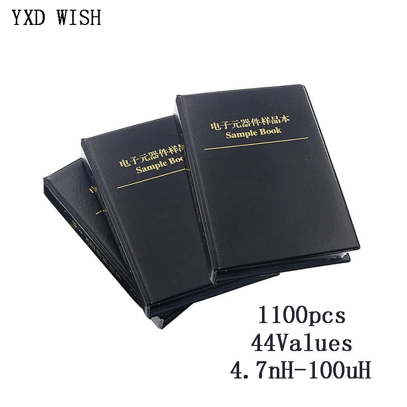 1100pcs 44Valuesx25pcs 4.7nH-100uH 0805 SMD Chip inductors Assortment ...
