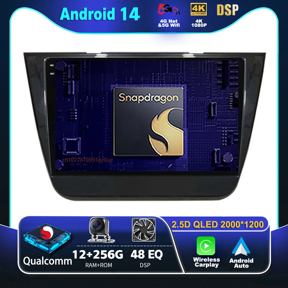 Android-14-Carplay-Car-Radio-For-MG-ZS-2014-2022-Multimedia-Video ...