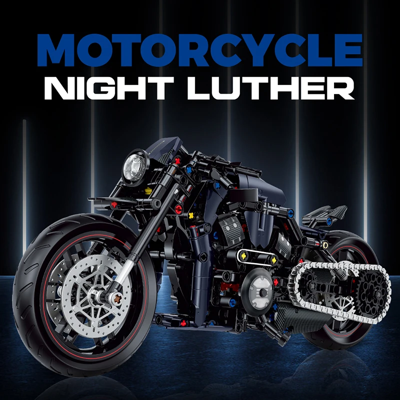 Technical-Motorcycle-Building-Blocks-Set-Famous-Motorbike-Model-Kit-MOC ...