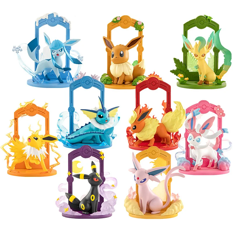 9pcs-Set-Pokemon-Eeveelution-Figure-Set-Eevee-Sylveon-Espeon-Glaceon ...