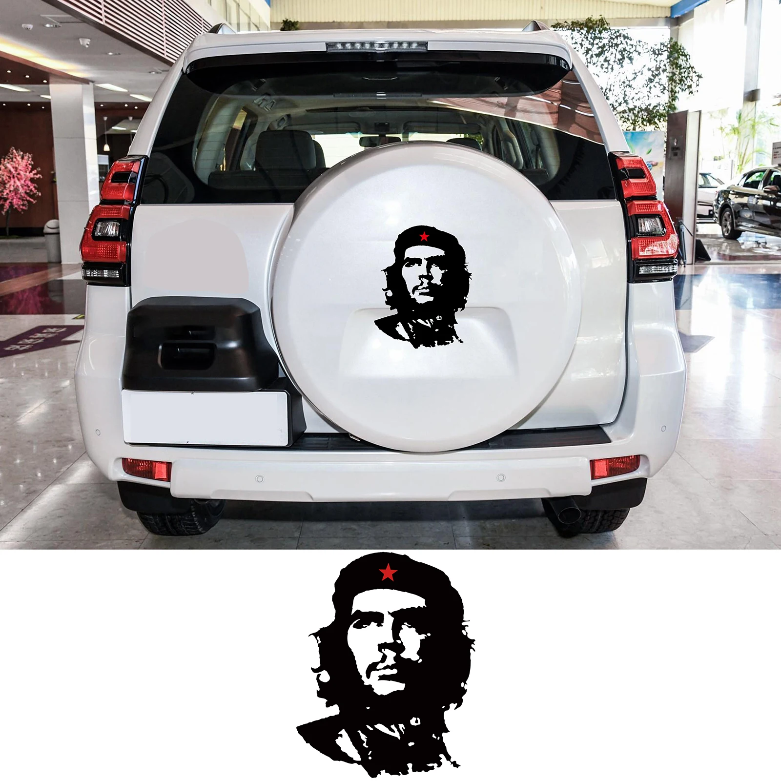 16x20cm-Celebrity-Revolutionary-Che-Guevara-Portrait-Car-Sticker ...