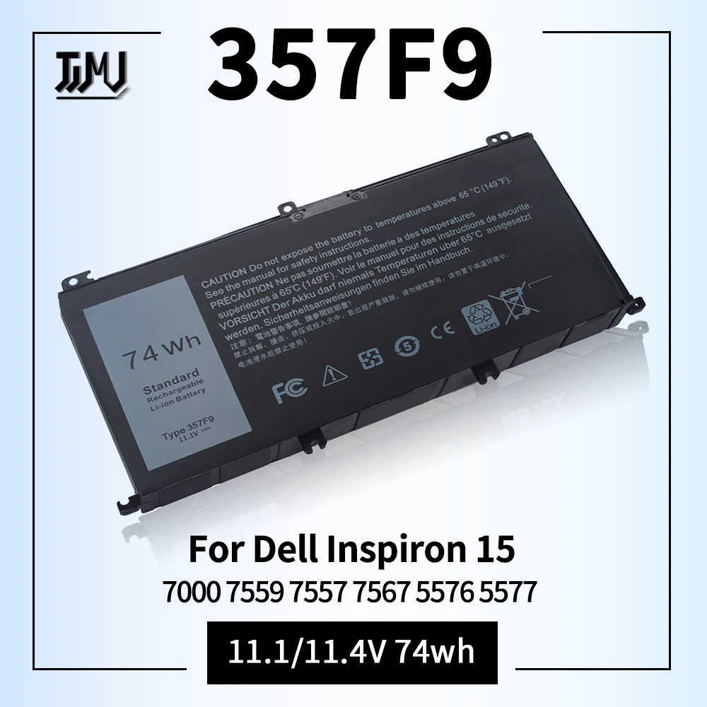 74WH-357F9-Laptop-Battery-for-Dell-Inspiron-15-7000-7559-7557-7567-5576 ...
