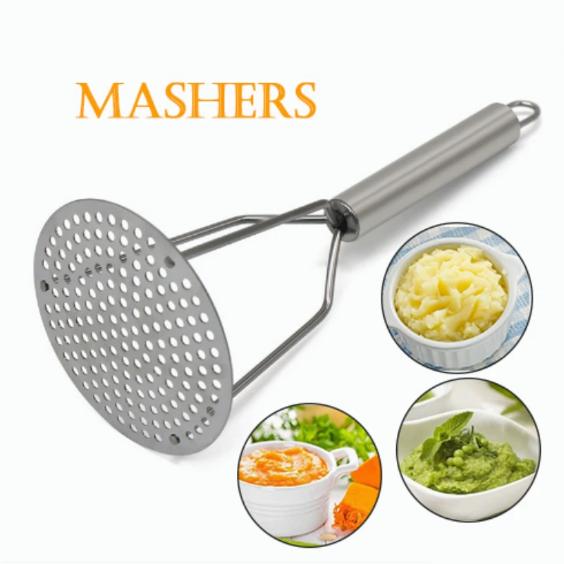 Stainless-Steel-Potato-Masher-Crush-Vegetable-Fruit-Press-Maker ...