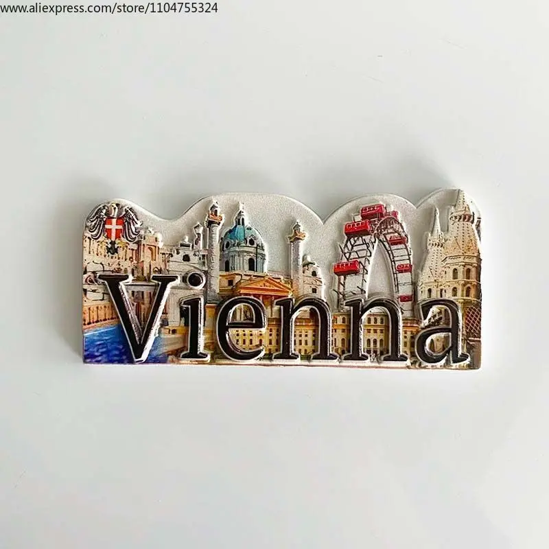 Austria Vienna City Architecture Home Decorations Three-dimensional ...