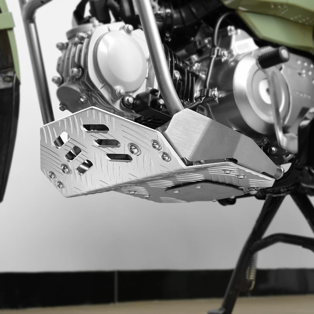 Motorcycle Skid Plate Black Aluminum Skid Plate For Honda CT125/Trail ...